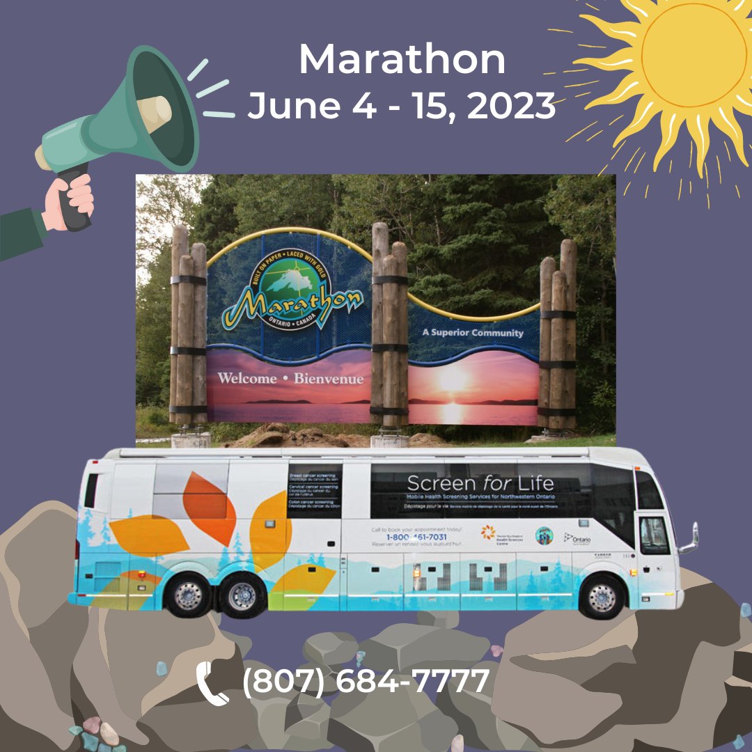 Screen for Life Coach in Marathon June 4-14 – MFHT
